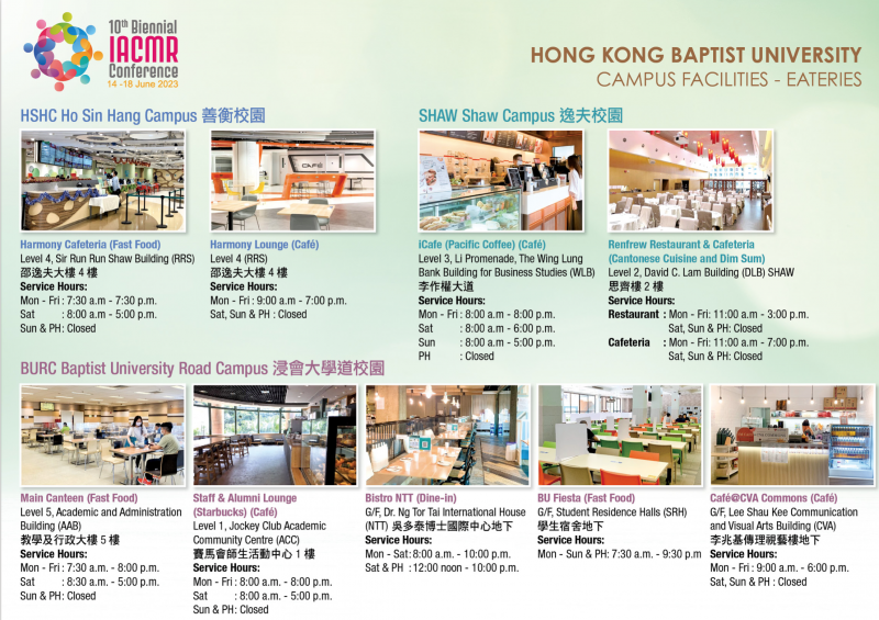 IACMR - English | 2023 IACMR Conference General Information